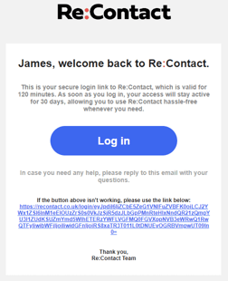 Using Re:Contact